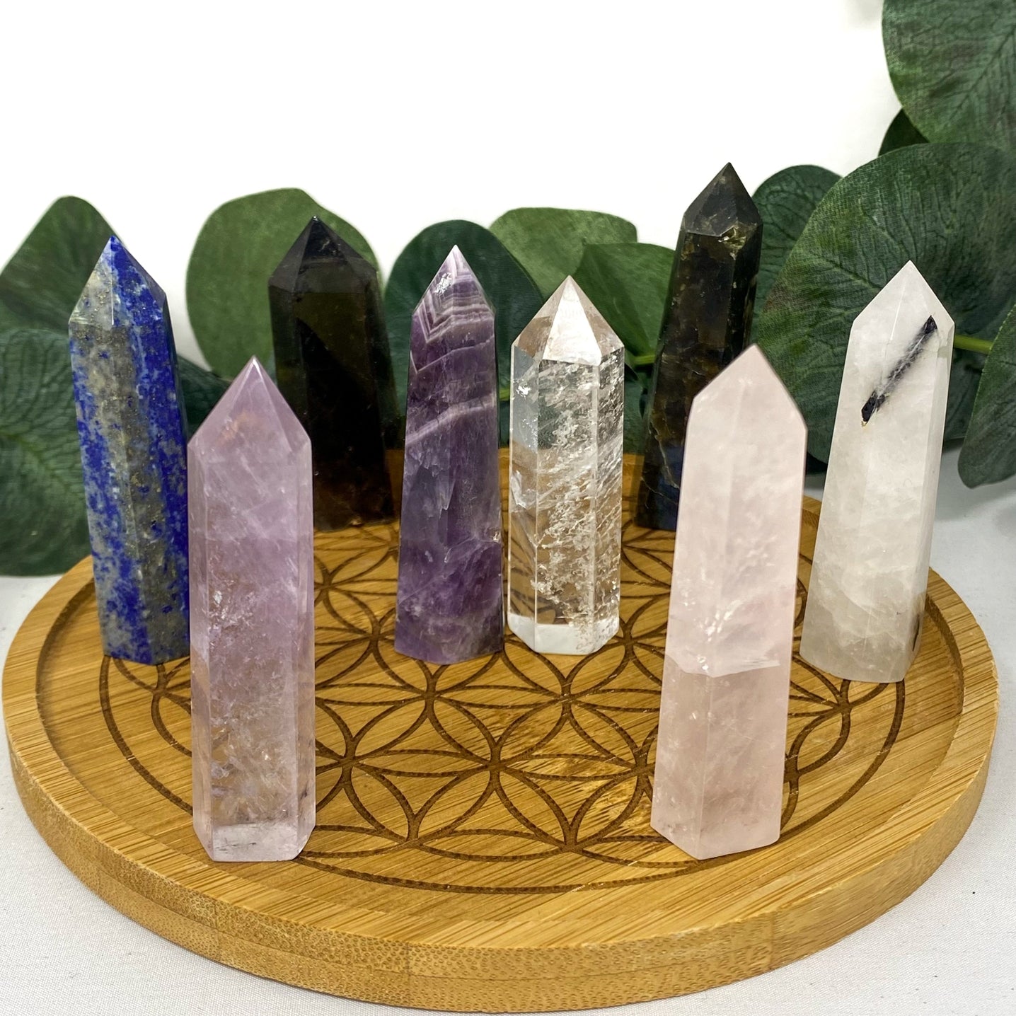 Small Crystal Pillar 2.5" – Healing Leaf Apothecary