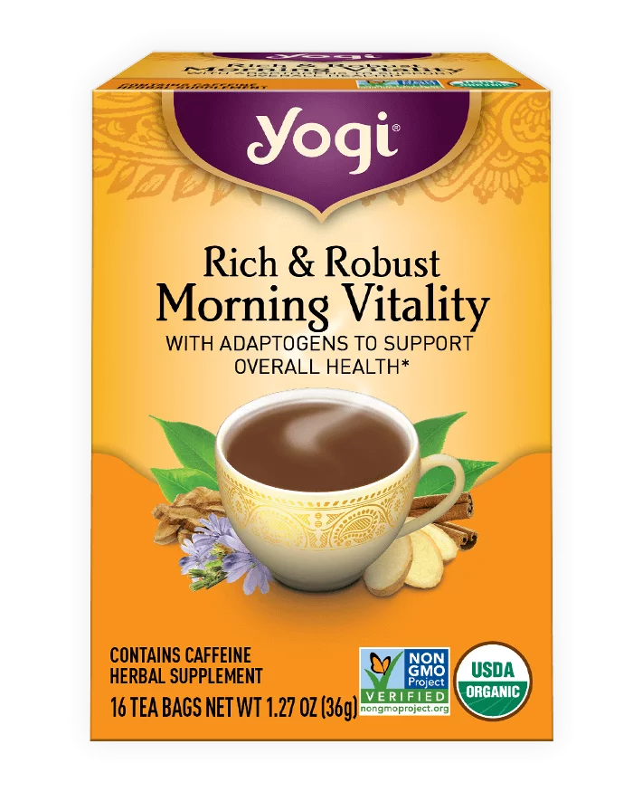 Yogi Rich & Robust Morning Vitality – Healing Leaf Apothecary